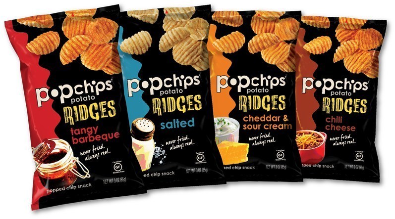 popchips Introduces All-New Ridges Line with Big Crunch & Bold Flavour ...