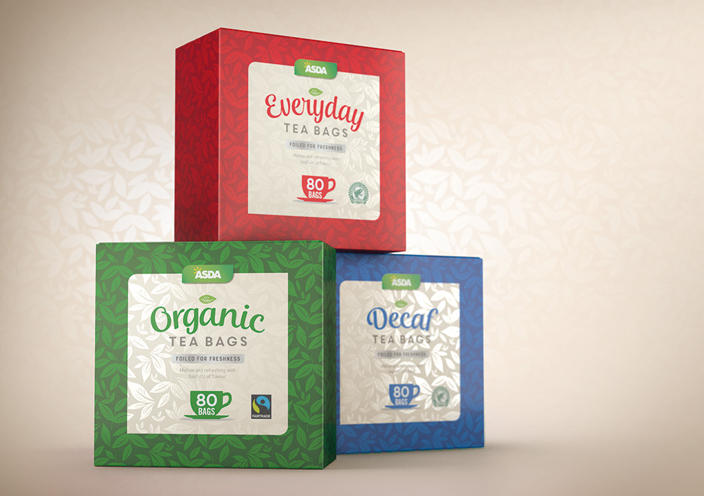 Hornall Anderson Brews up Redesign for Asda Own Label Tea Range – FAB News