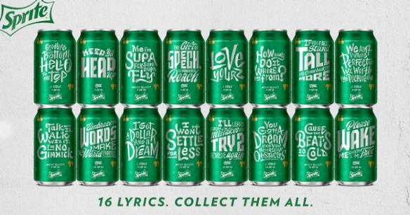 Sprite Unveils Cans Featuring Lyrics From Hip-Hop Legends – FAB News