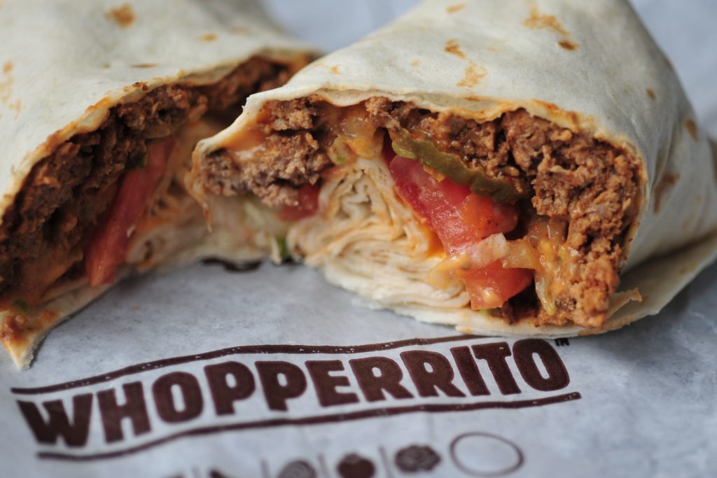 Burger King Introduces Whopperito, a Whopper Burrito – FAB News