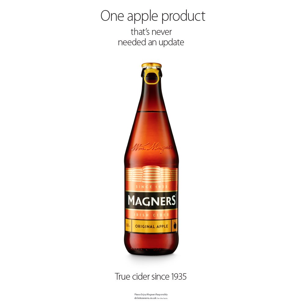 Magners Takes a Pop at Apple with Cheeky New Ad by Fold7 – FAB News