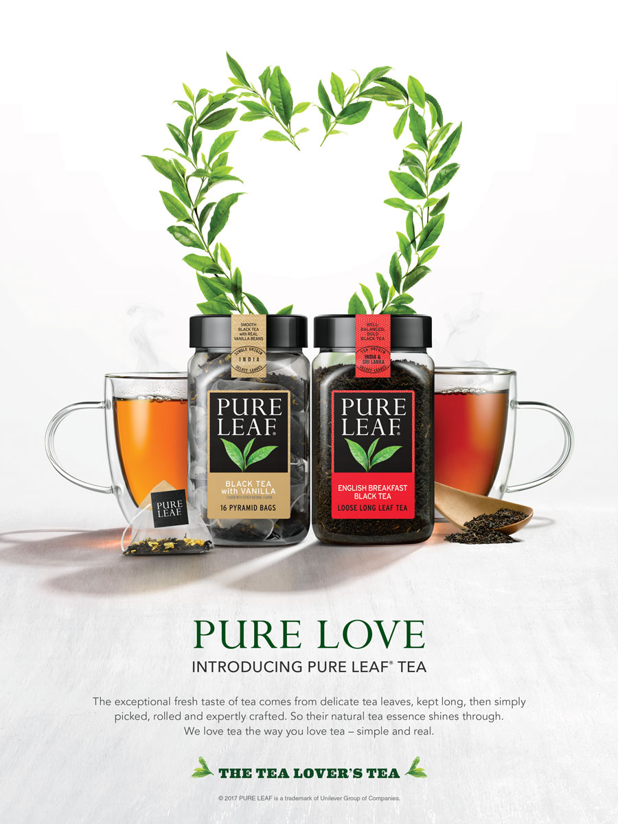 Pure Leaf Celebrates its Love of Tea with New Bagged & Loose Leaf ...