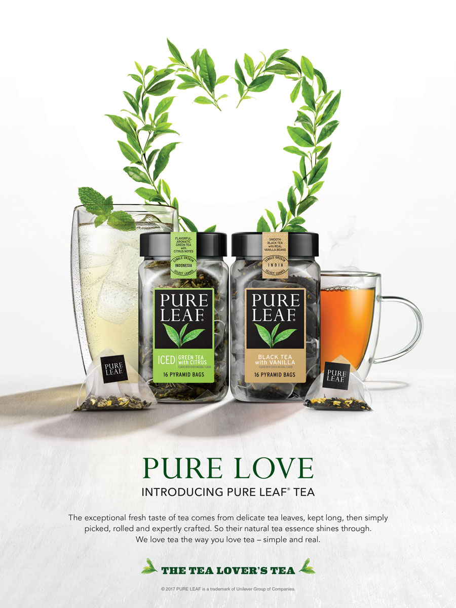 Pure Leaf Celebrates its Love of Tea with New Bagged & Loose Leaf ...