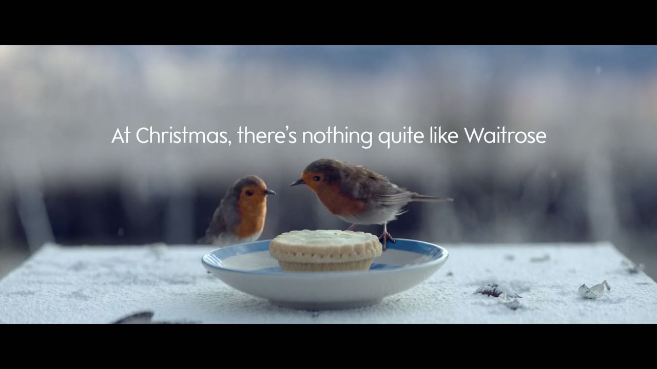 Adorable Robin Journeys #HomeForChristmas in New Waitrose Christmas Ad ...