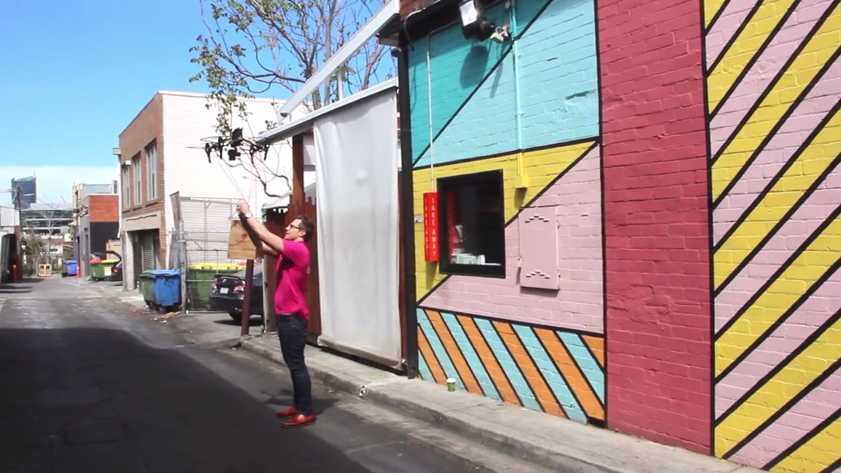 foodora Delivers Top Melbourne Retailers Lunch via Drones in ...