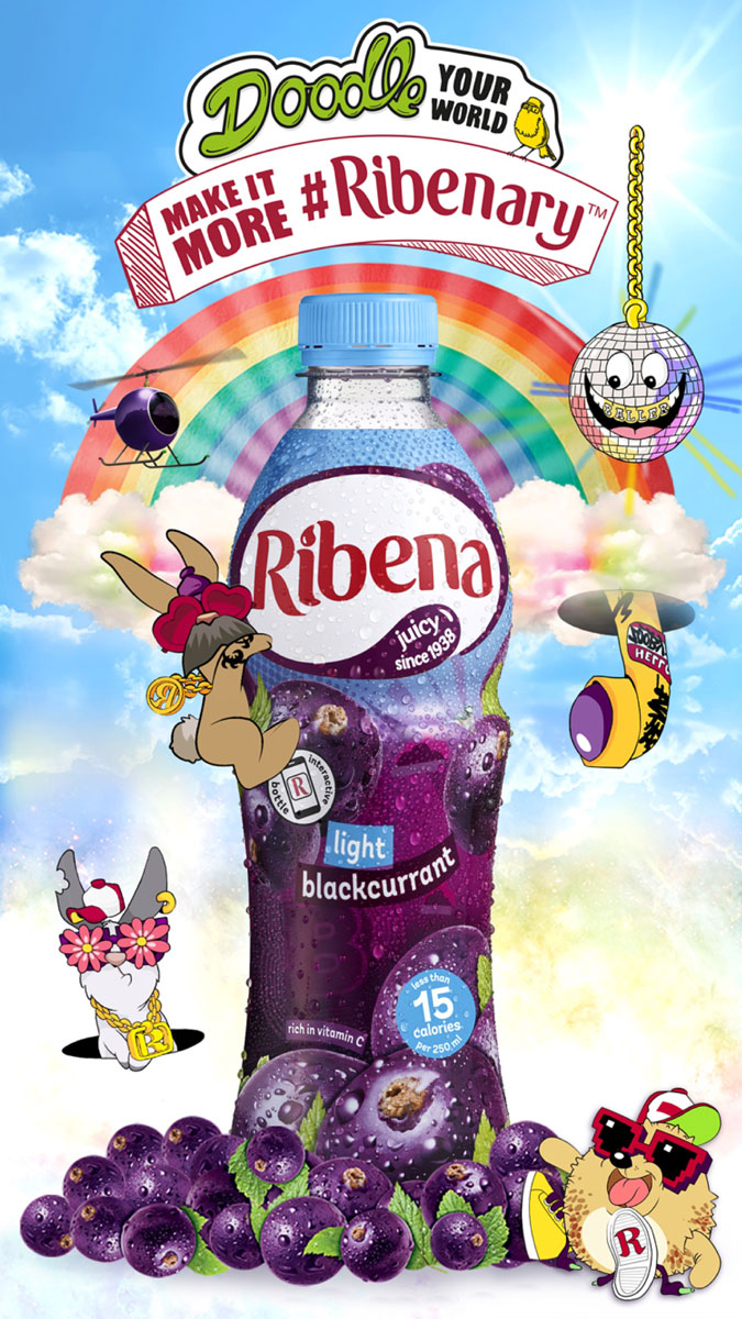 Ribena partners with JWT London, Brass and Diverse to unlock a Ribenary ...