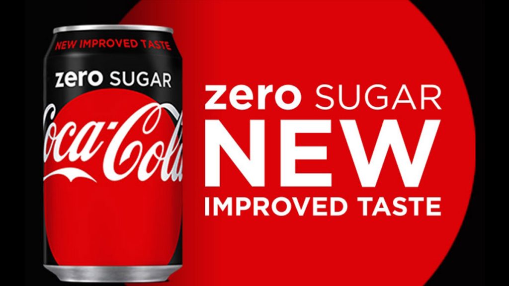 Coca-Cola Zero Sugar Launches in US with New and Improved Real Coca ...
