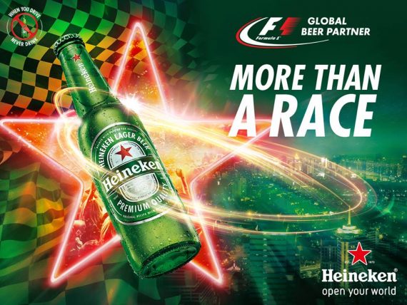 Heineken’s New Campaign Proves F1 is #MoreThanARace – FAB News