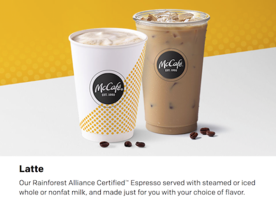 McDonald’s Relaunches McCafe New Logo, Packaging and Advertising – FAB News