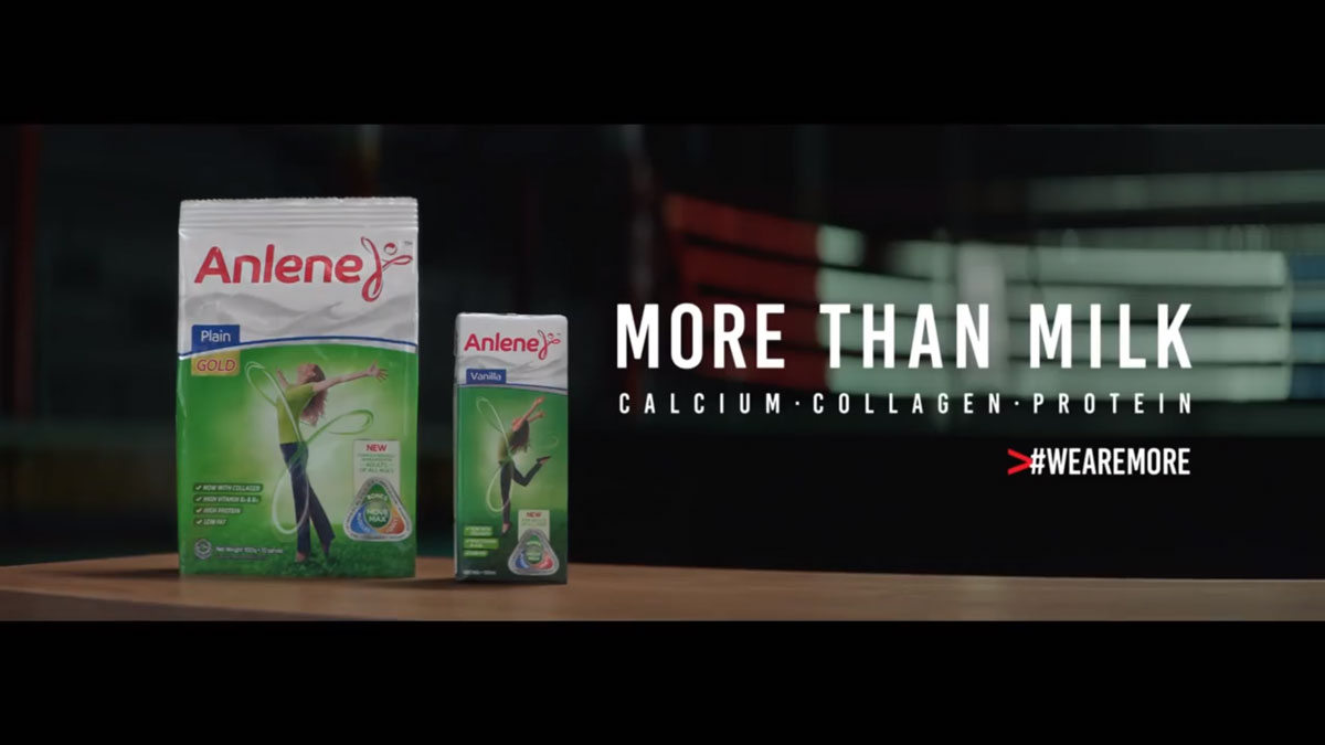 Got Milk? Whatever – #WeAreMore Says New Campaign from Anlene via BBDO ...