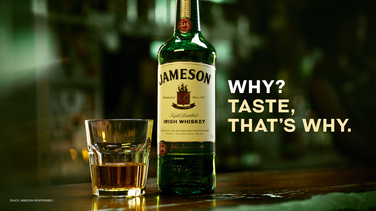 Jameson Puts ‘Taste’ Centre-Stage in New Global Campaign by TBWA Dublin ...