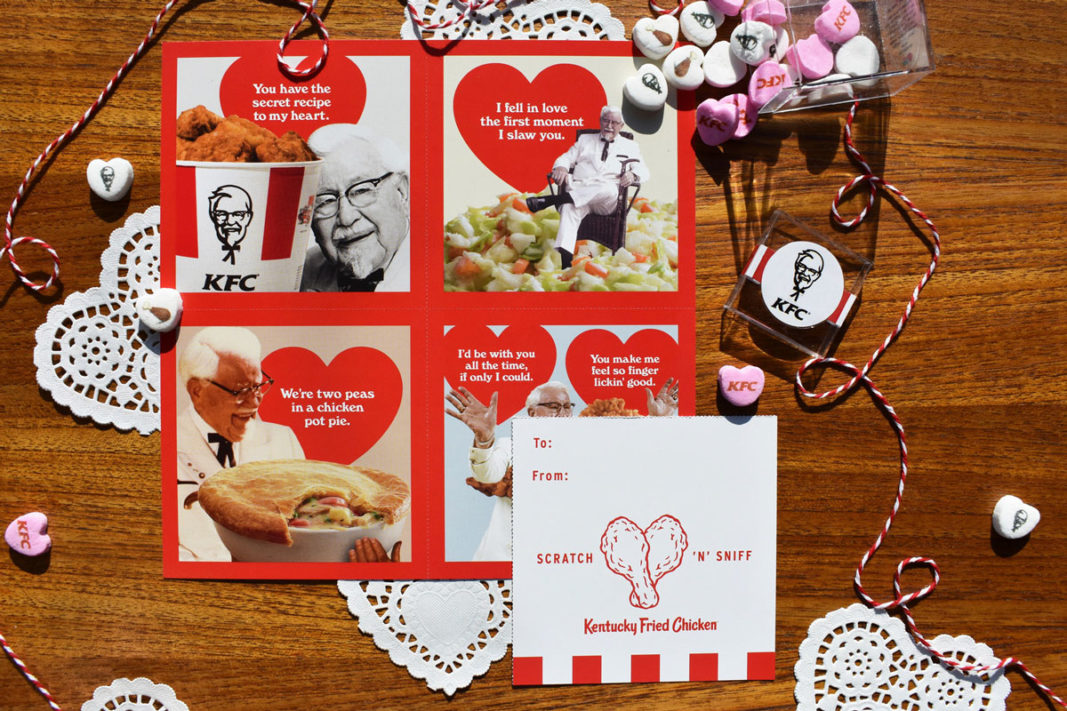 KFC Helps Spread the Love with the Sensual Scent of Fried Chicken ...