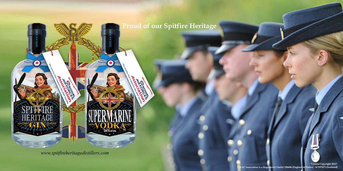 Spitfire Heritage Distillers Partner Royal Air Forces Association for ...
