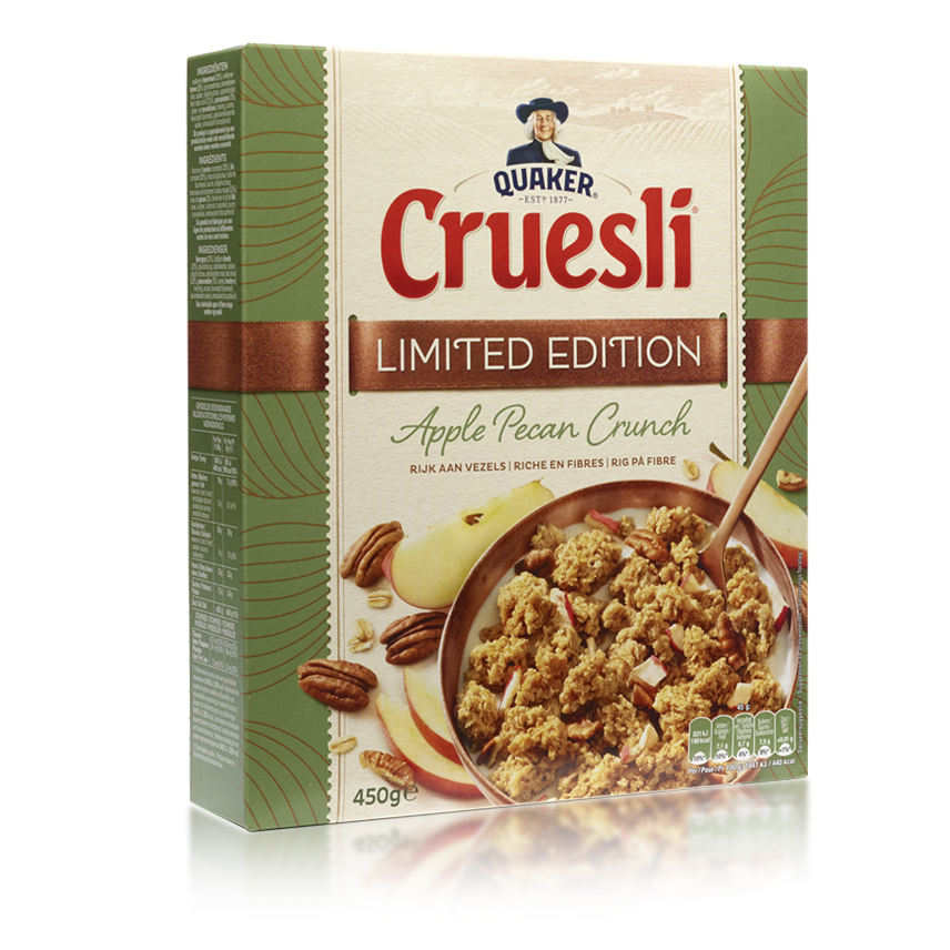 PROUDdesign Develop New Packaging Design For Quaker Cruesli – FAB News