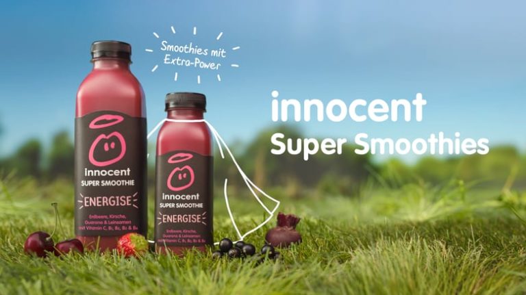 Innocent Super Smoothies Show Drinkers How to Live on the Bright Side ...