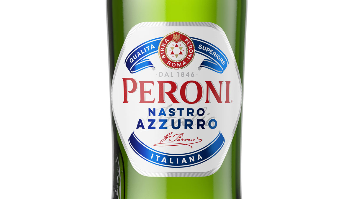 Nude Brand Creation Develops New Logo, Bottle and Glassware for Peroni ...