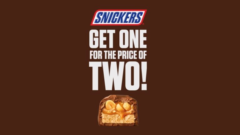 Snickers Offers One for the Price of Two in Latest ‘You’re Not You ...