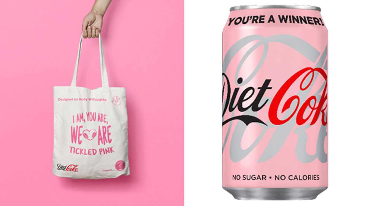 Holly Willoughby Gives Diet Coke a Makeover to Support ASDA Tickled ...