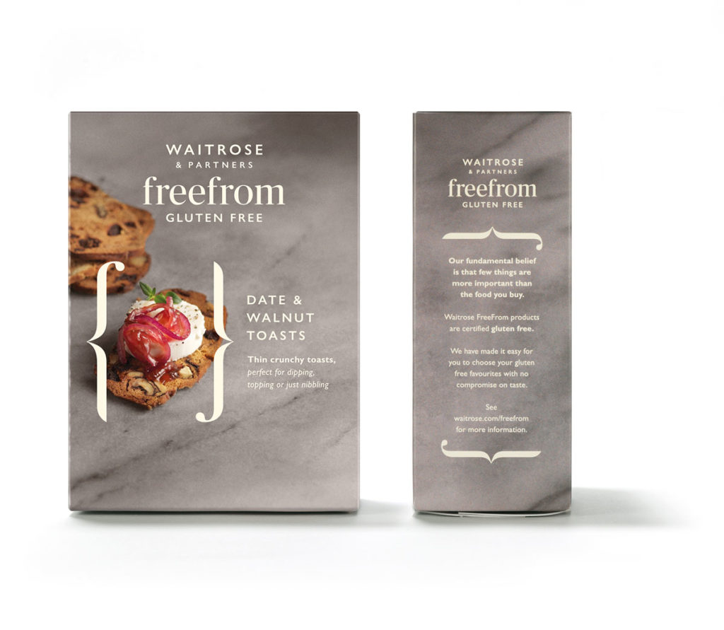 Waitrose & Partners Unveils New “Free From” Food Range with Branding by ...