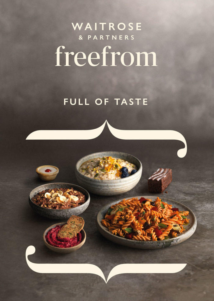 Waitrose & Partners Unveils New “Free From” Food Range with Branding by ...