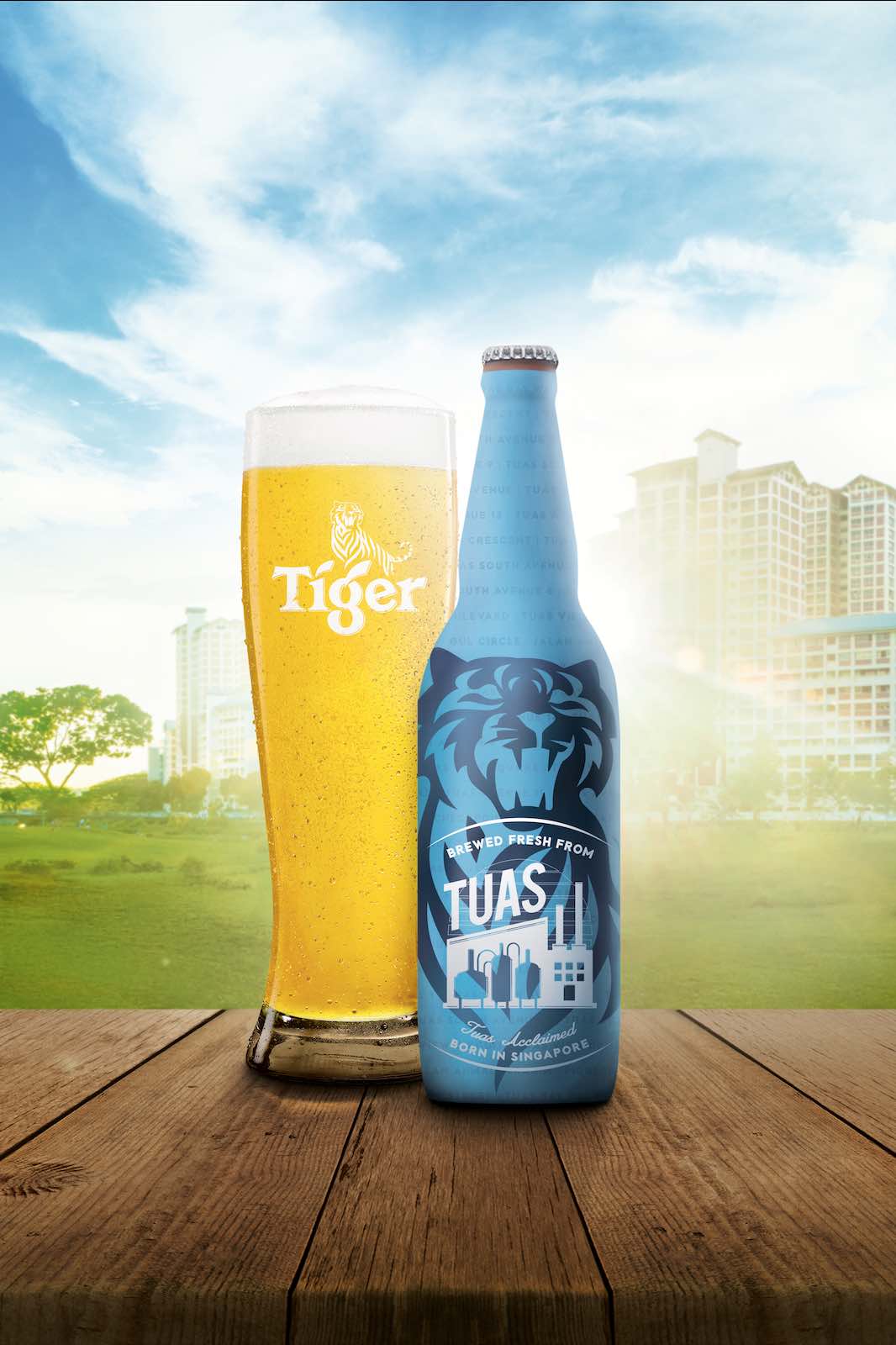 Tiger Beer Creates 3D Installations to Showcase ‘District’ Bottles on ...