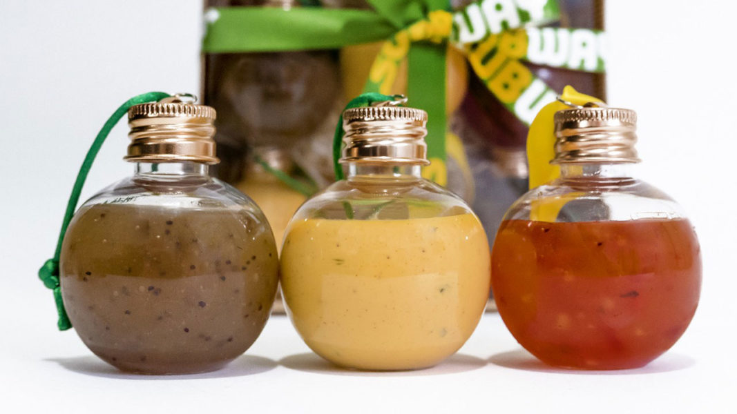 Subway Decks the Halls with Condiment Baubles for Christmas – FAB News