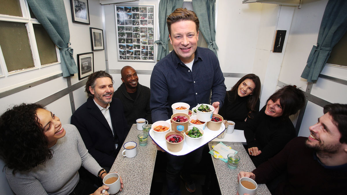 Jamie Oliver Teams with Shell to Open London’s Smallest Café to Launch ...