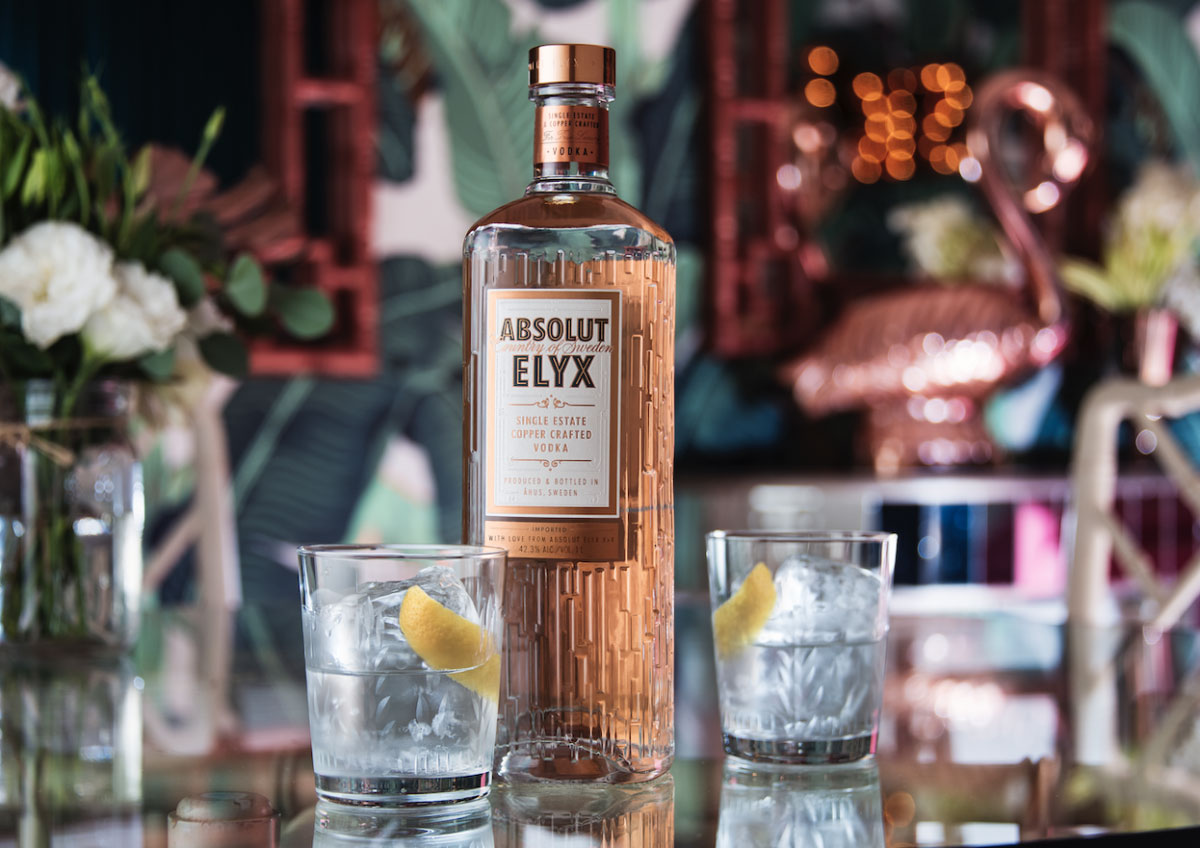 Absolut Elyx Unveils Copper-Inspired Redesign by Stranger & Stranger ...