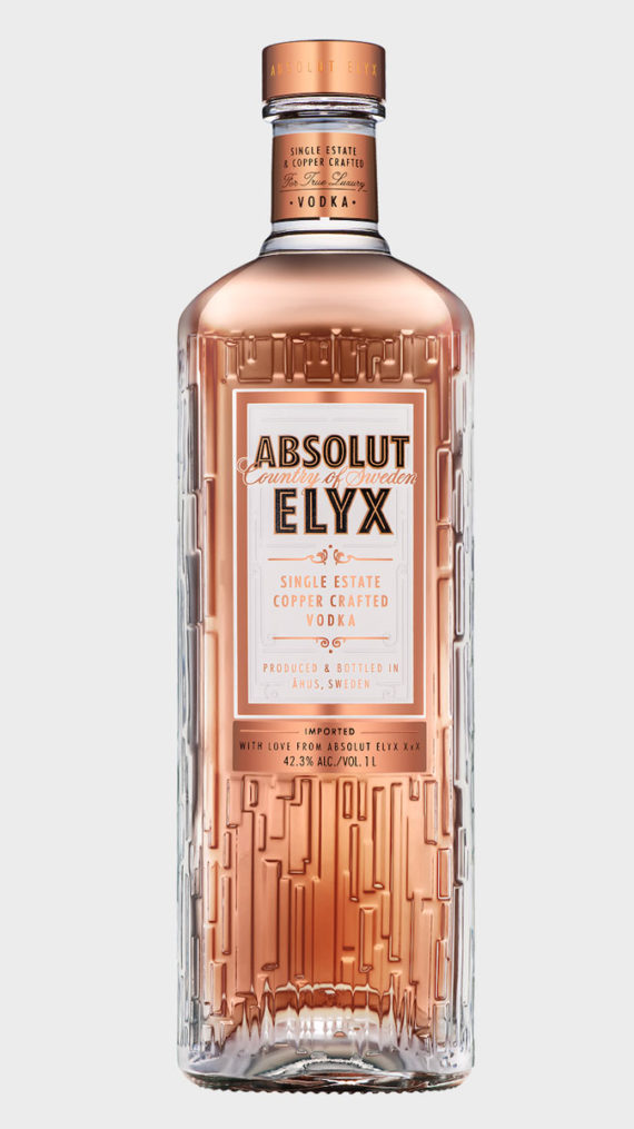 Absolut Elyx Unveils Copper-Inspired Redesign by Stranger & Stranger ...