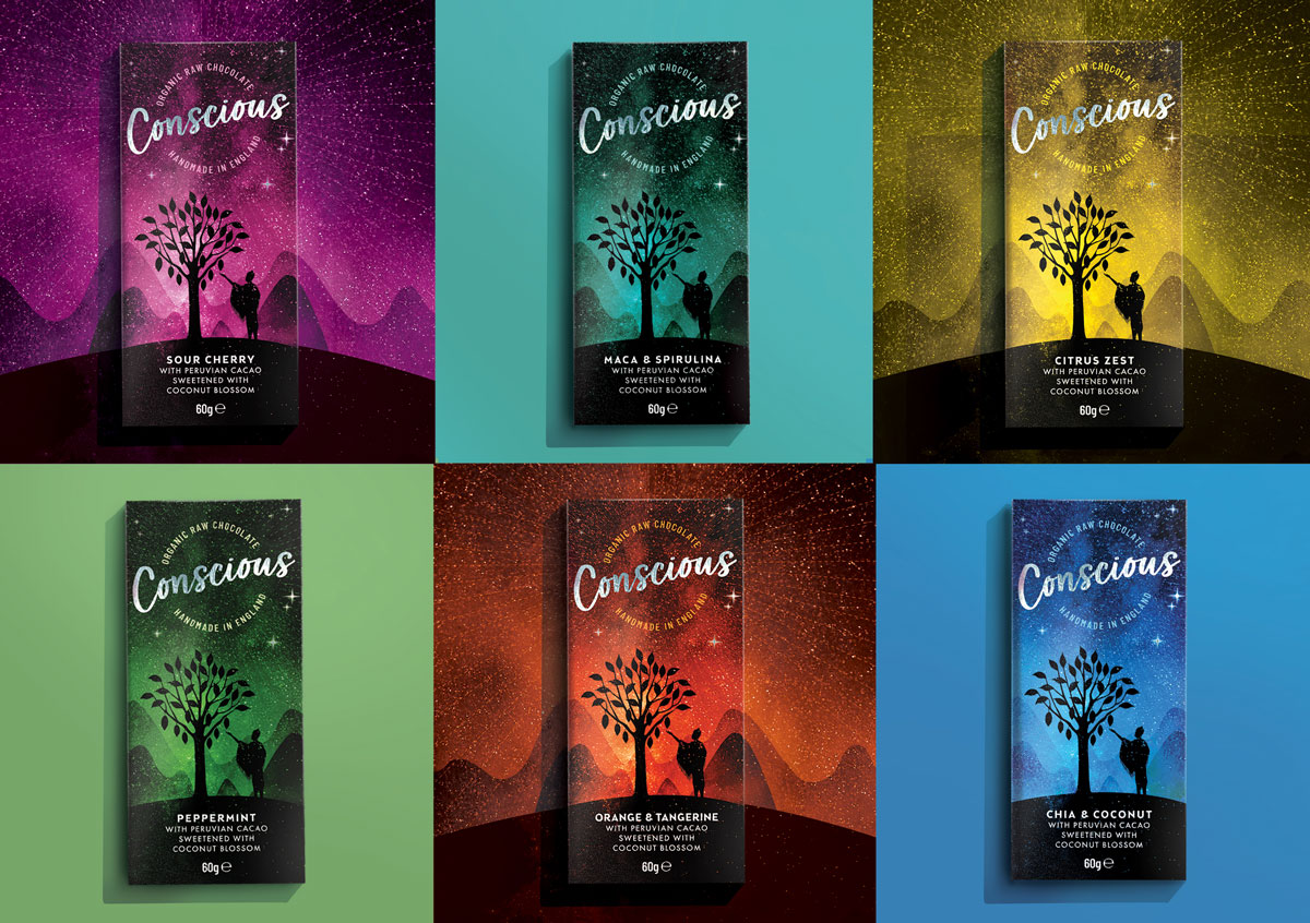 The Space Creative Rebrands Conscious, Giving the Brand Greater Appeal ...