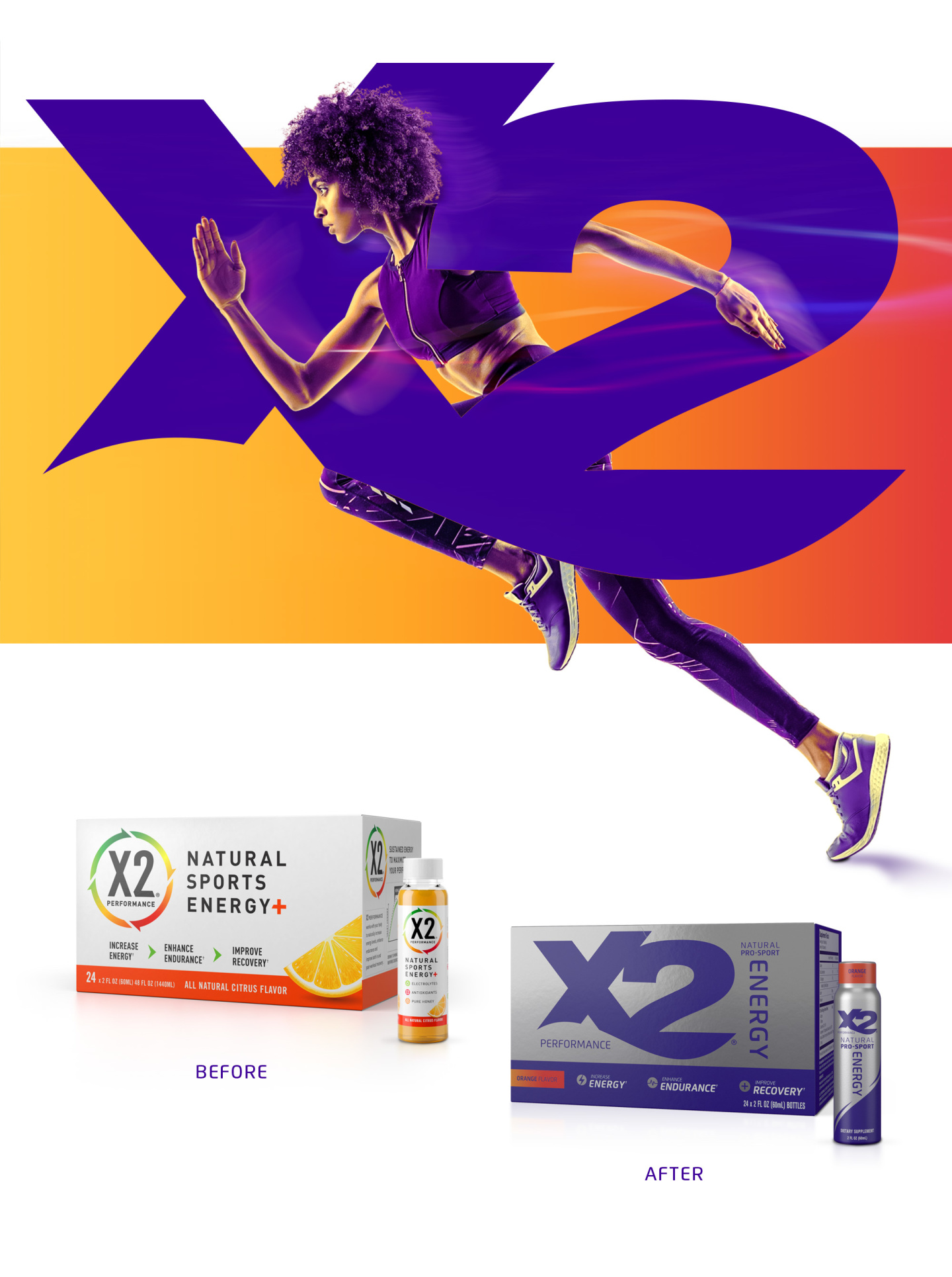 X2 All Natural Energy Drink Rebrand Supports Natural Alternative – FAB News