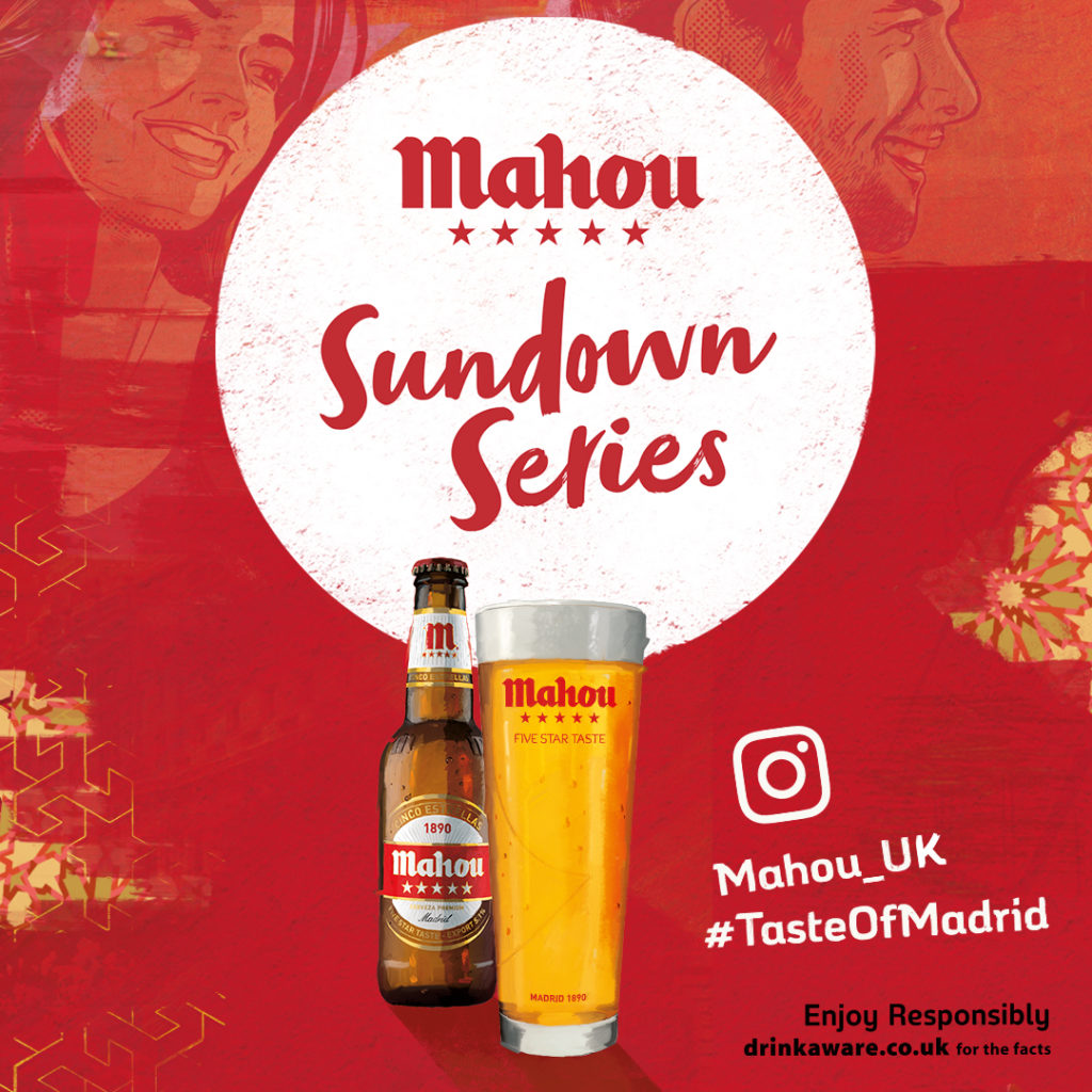 Mahou Brings Taste of Madrid to UK with the Mahou Sundown Series – FAB News