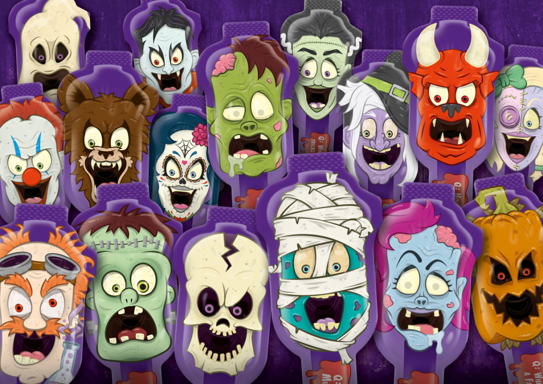 Wowme Design put the frighteners on with seasonal Strings & Things Cheestrings and Yollies packs ...