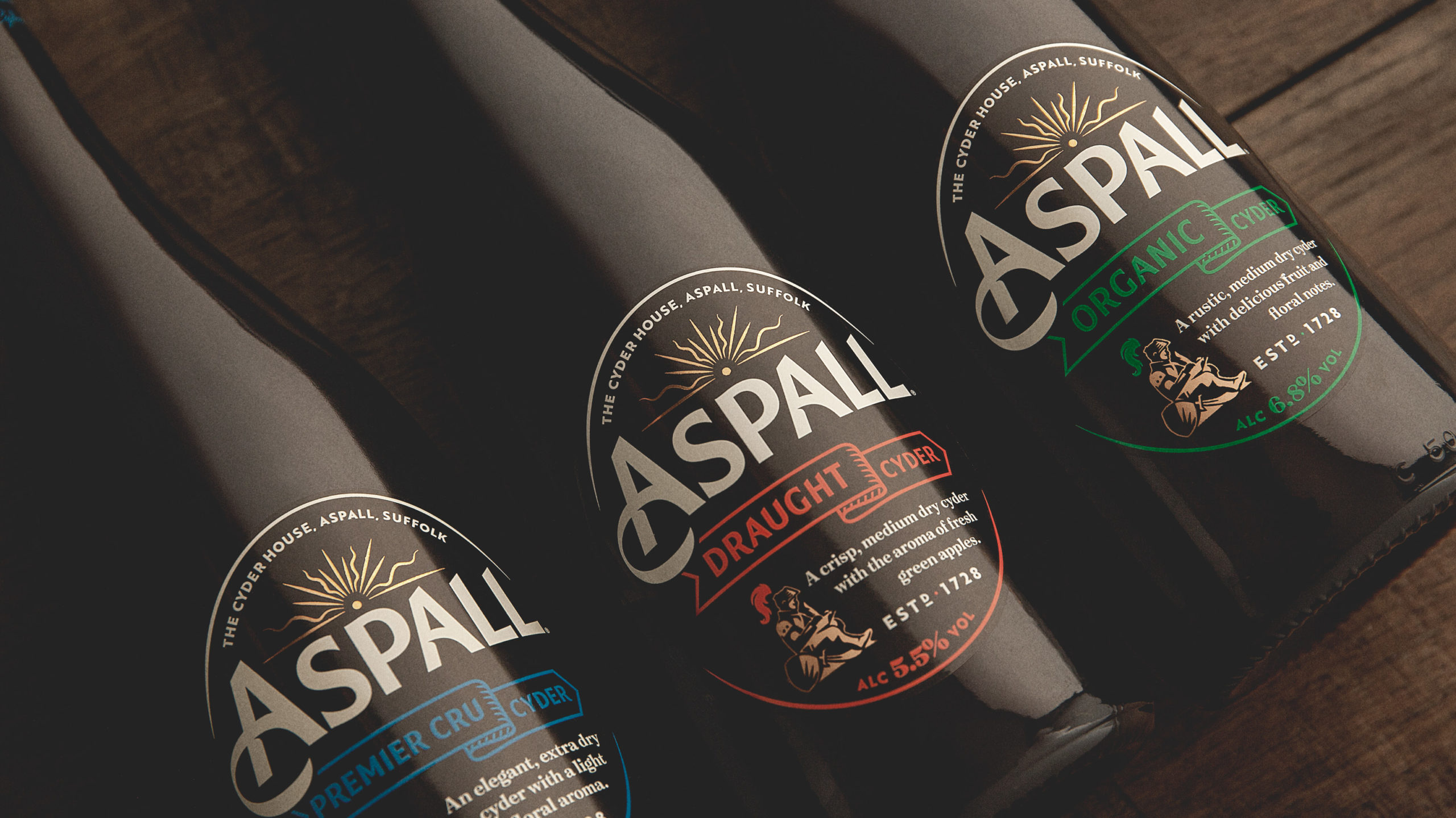 Cider with a difference. Aspall partner with BrandOpus to revamp brand ...