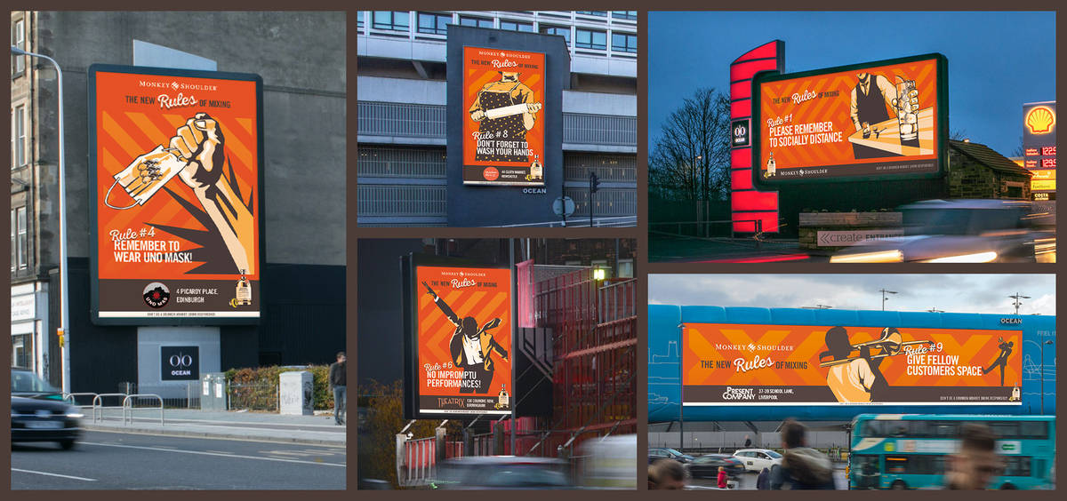 Monkey Shoulder has launched its first outdoor media campaign to ...